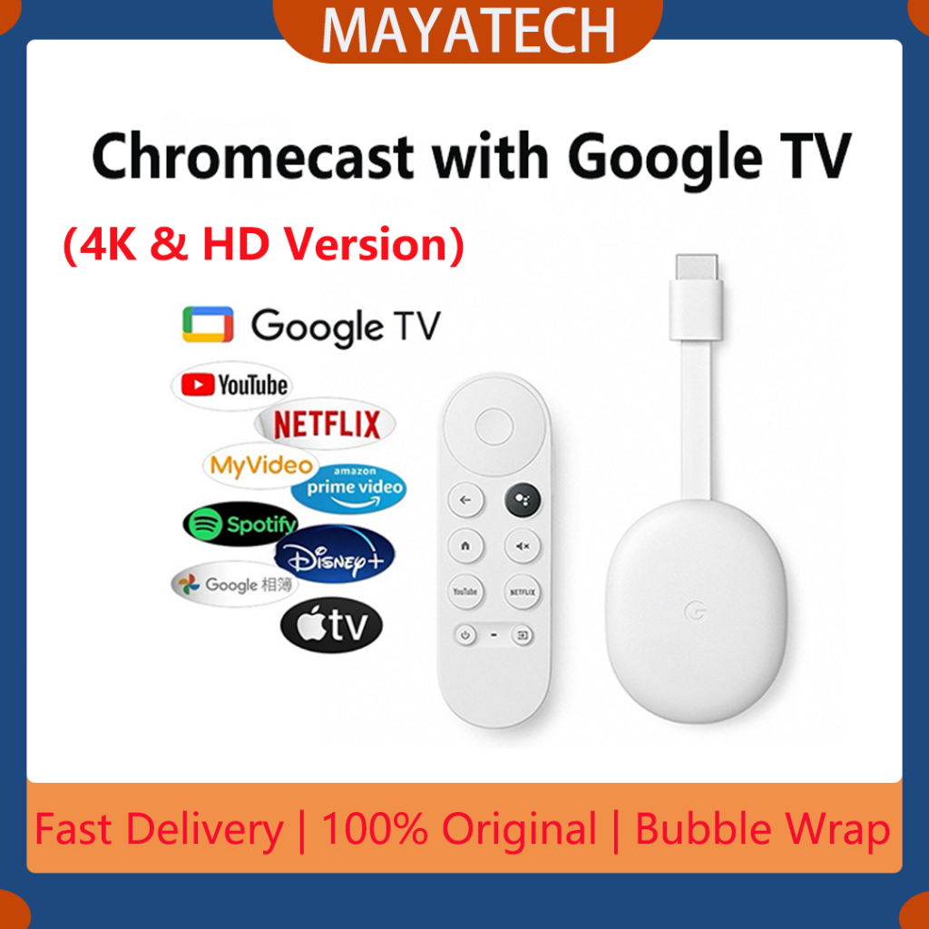 New Google Chromecast with Google TV | | Android 10 | Netflix Certified ...
