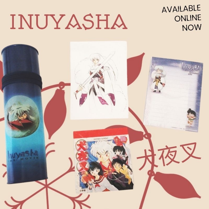 OCT22 初登场!!️INUYASHA ( 犬夜叉 ) OFFICIAL GOODS/MERCHANDISE-( % official ...