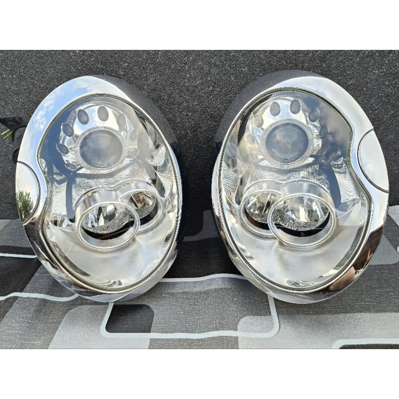 JDM Mini Cooper R50 R52 R53 HID Projector Head lights Lamps Lights ...