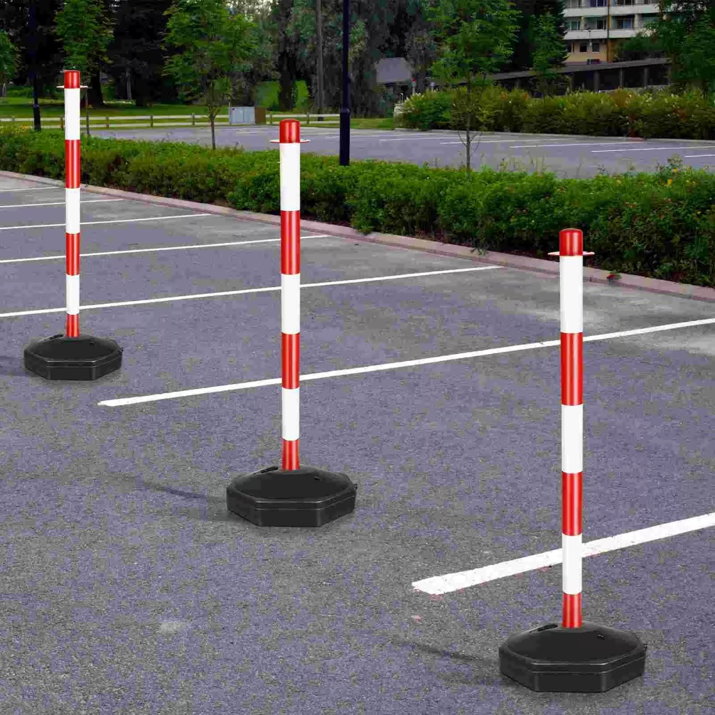 Traffic Safety Post Parking Delineator Barrier Bollard Cones Warning ...