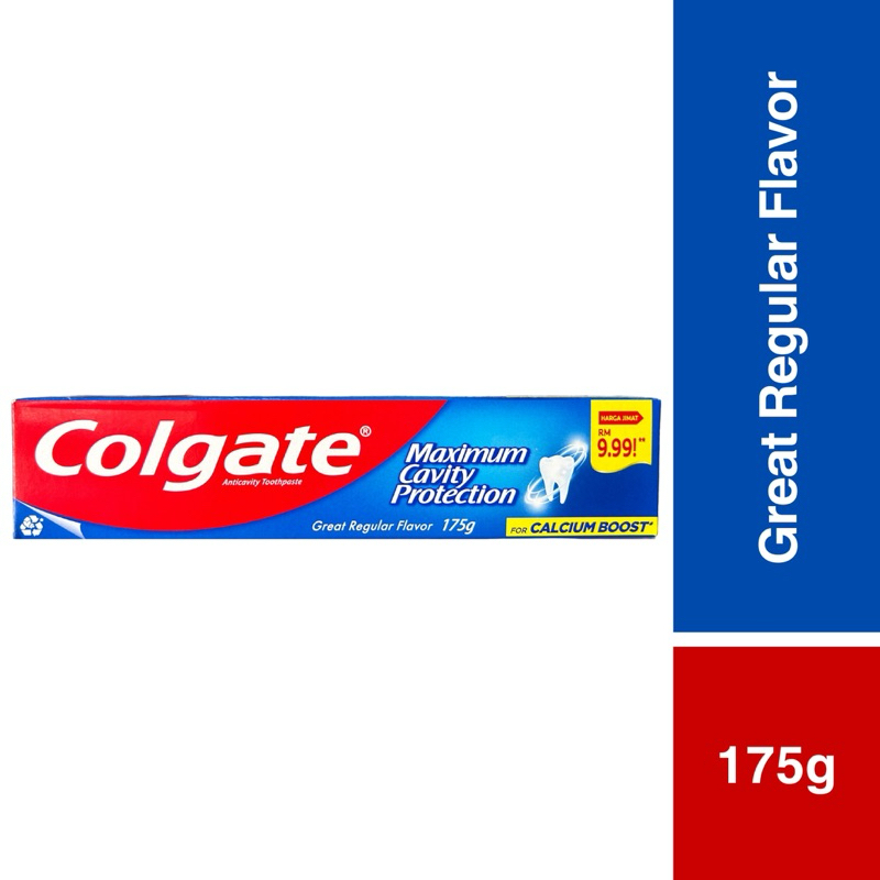 Colgate Toothpaste Great Regular Flavor 175g | Shopee Singapore