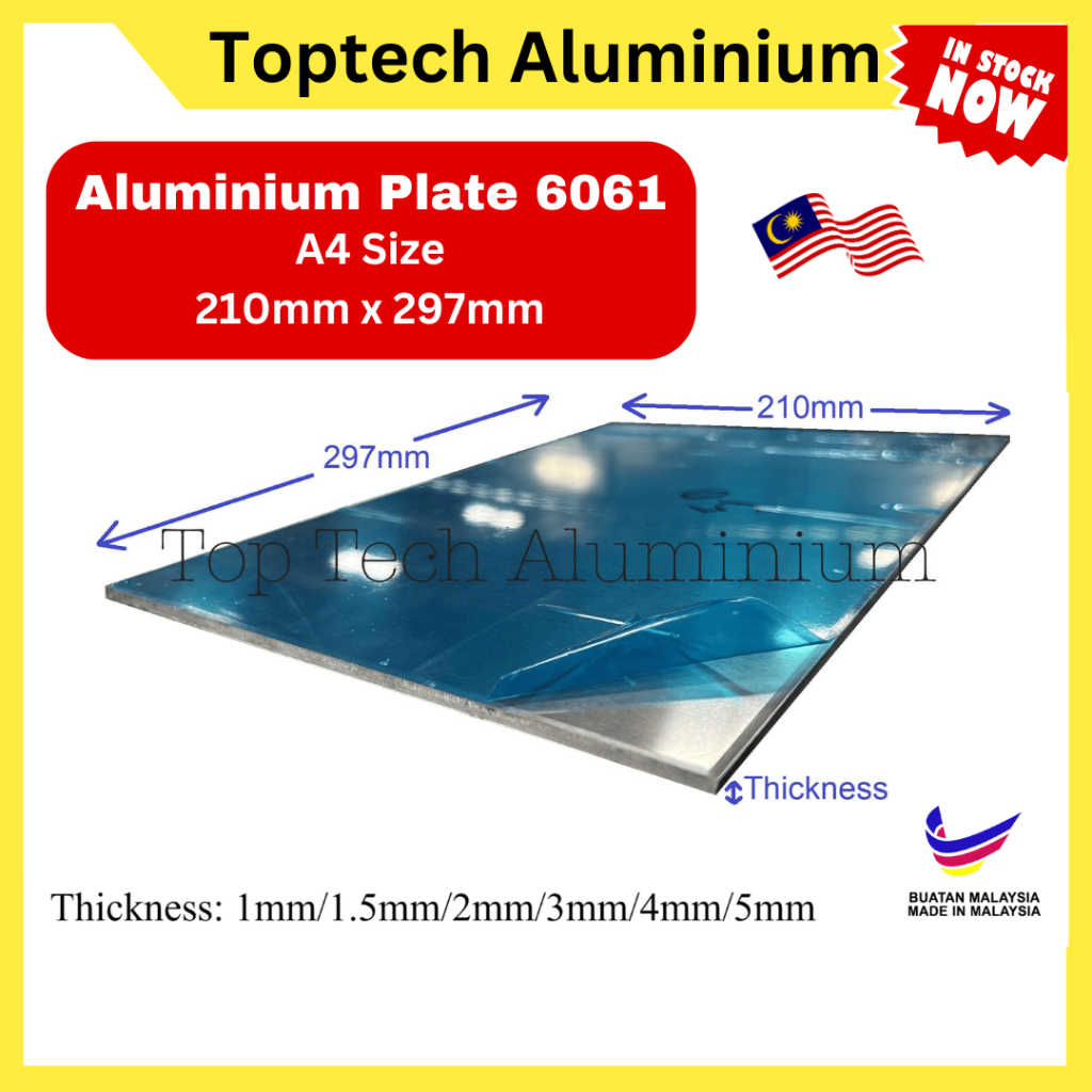 Aluminium plate A3 297mmx420mm A4 Size 210mmx297mm Aluminium Sheet ...