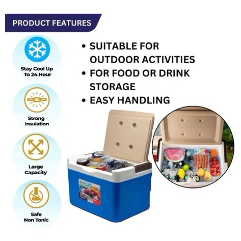 LAVA HEAVY DUTY COOLER BOX /ICE BUCKET / ICE BOX/ PICNIC BOX /BALDI ICE ...