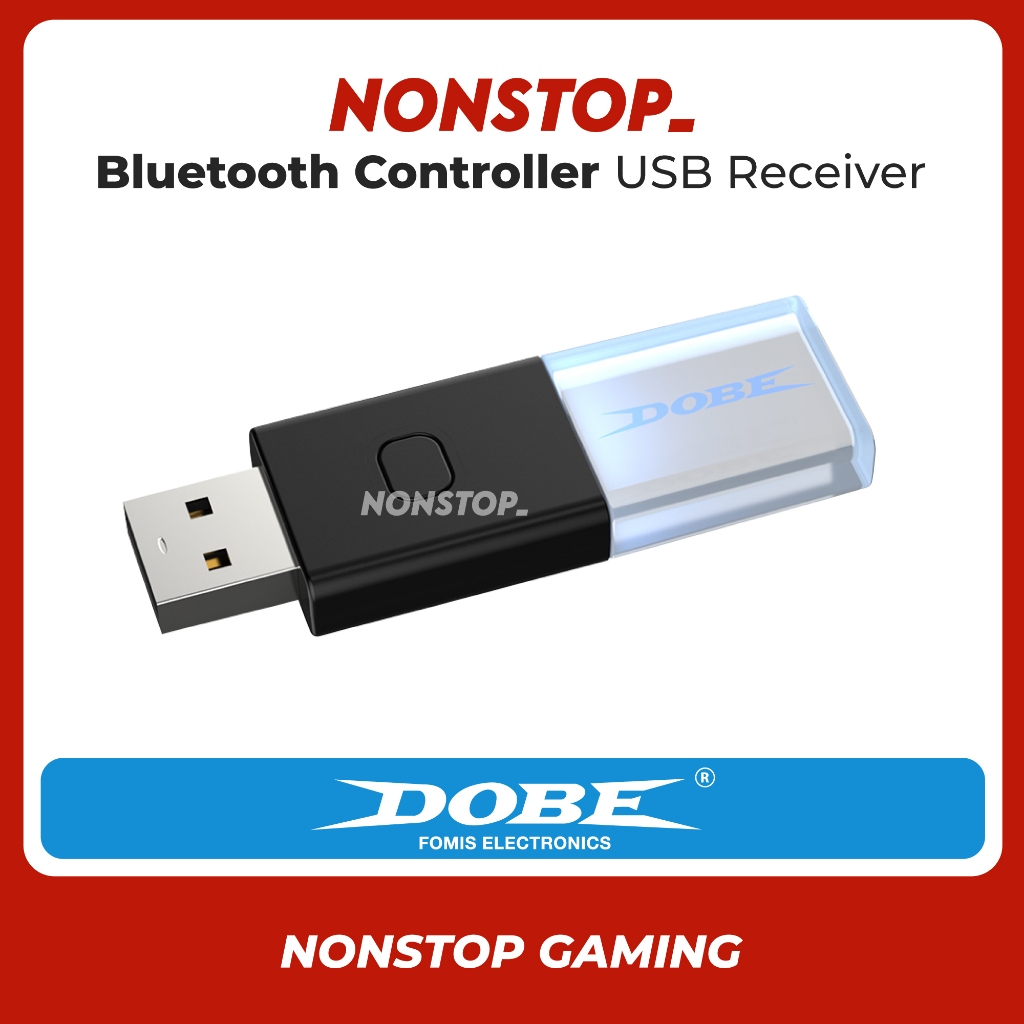DOBE Bluetooth Controller Receiver Wireless USB Adapter PS4 PS5 XBOX ...