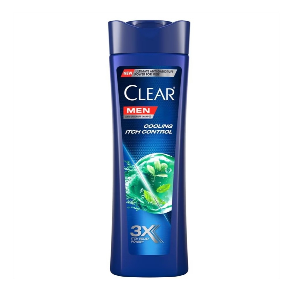 Clear Men Cooling Itch Control Anti-Dandruff Shampoo 315ml | Shopee ...