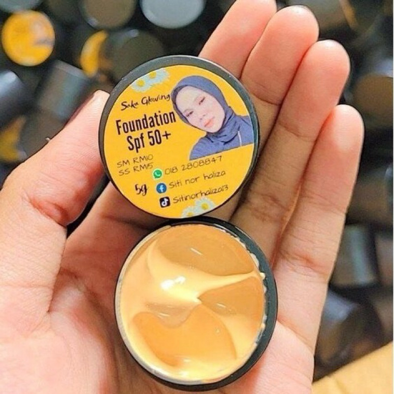 SAKA GLOWING FOUNDATION SPF 50 full coverage for all skin types ...