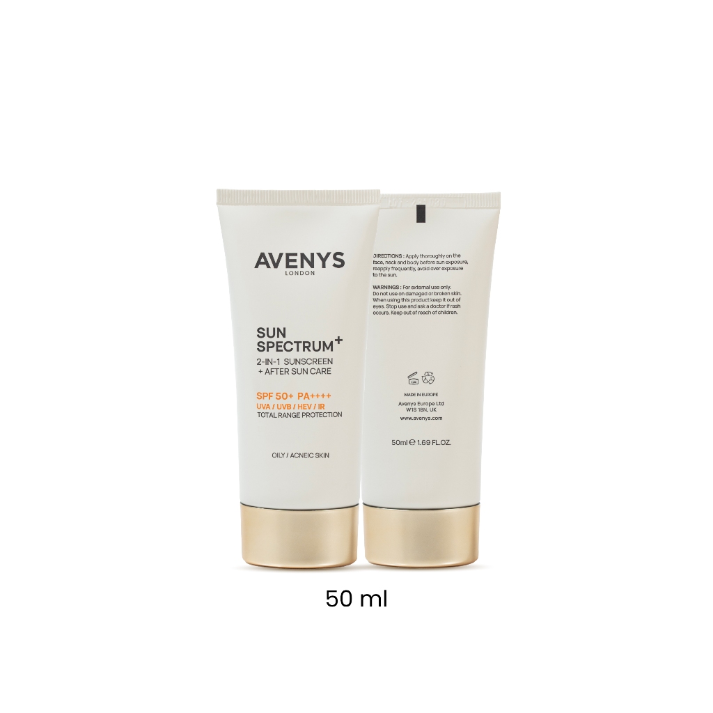AVENYS Sun Spectrum+ (Oily/ Acneic/ Combination Skin) | Shopee Singapore