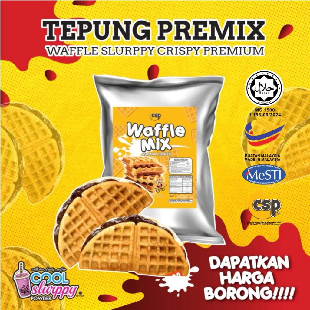Tepung Waffle Crispy Premium | Shopee Singapore