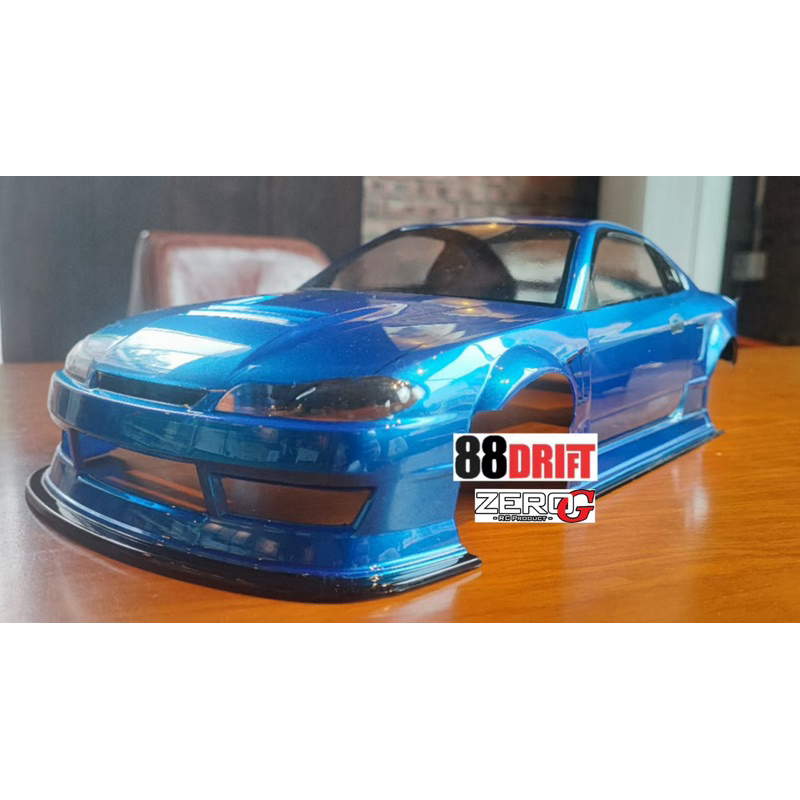 88DRIFT Sayaka Nissan Silvia S15 3D Sticker Decals 1/10 198mm Rc Rwd Drift Car Clear Bodyshell ...