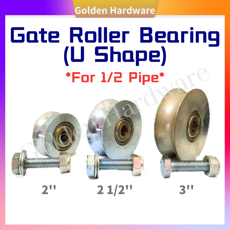 2'',2 1/2'' & 3'' Auto Gate Roller Bearing (U Shape) For 1/2 Pipe ...