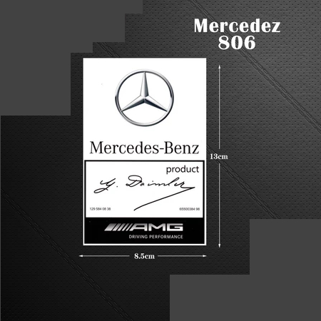 Mercedes Benz Signature Product Car Windscreen Windshield Sticker ...
