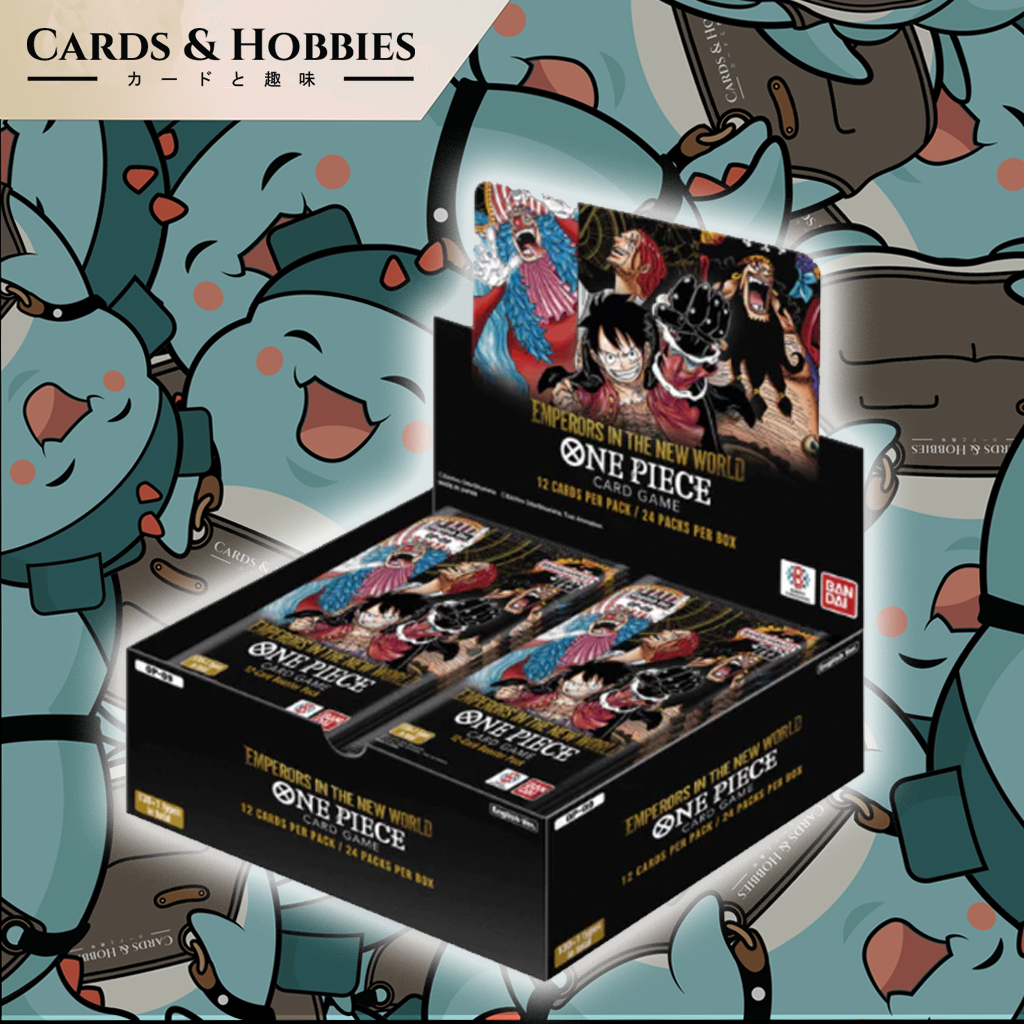 English One Piece TCG - OP09 Emperors In The New World Booster Box | Shopee Singapore