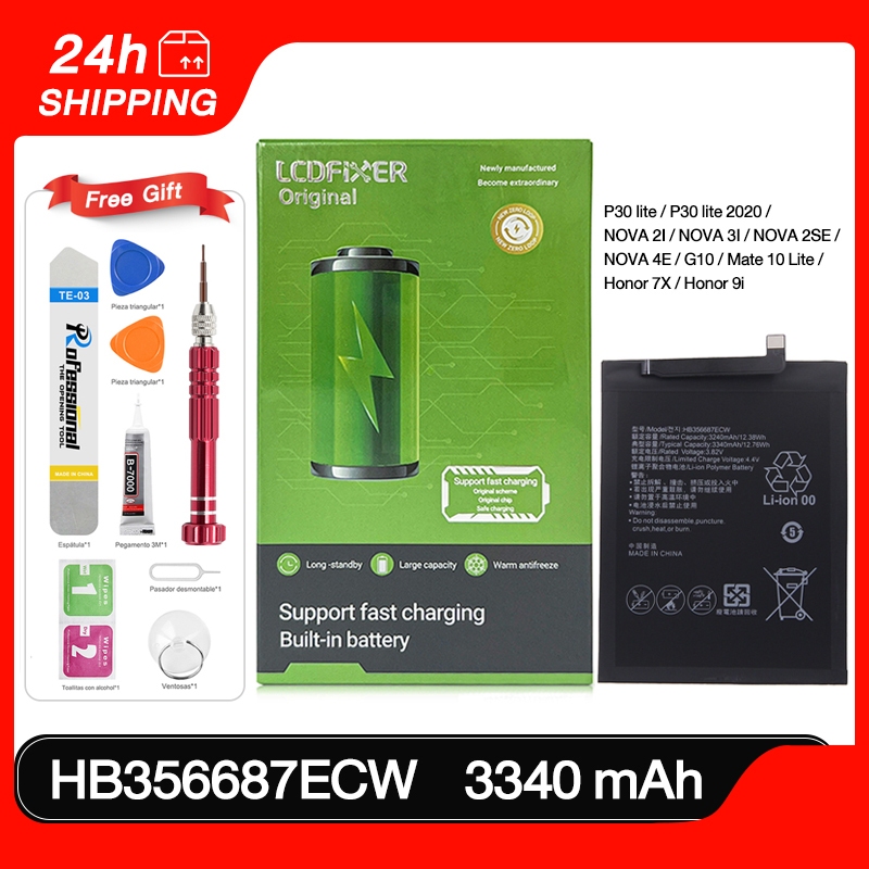 HB356687ECW Battery For Huawei P30 Lite / NOVA 2i 3i / NOVA 2SE 4E ...