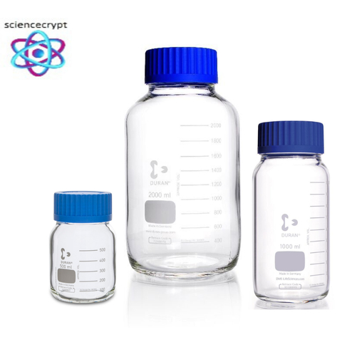 Duran Laboratory GLS 80 Wide Neck Clear Bottle (500ml - 2000ml ...