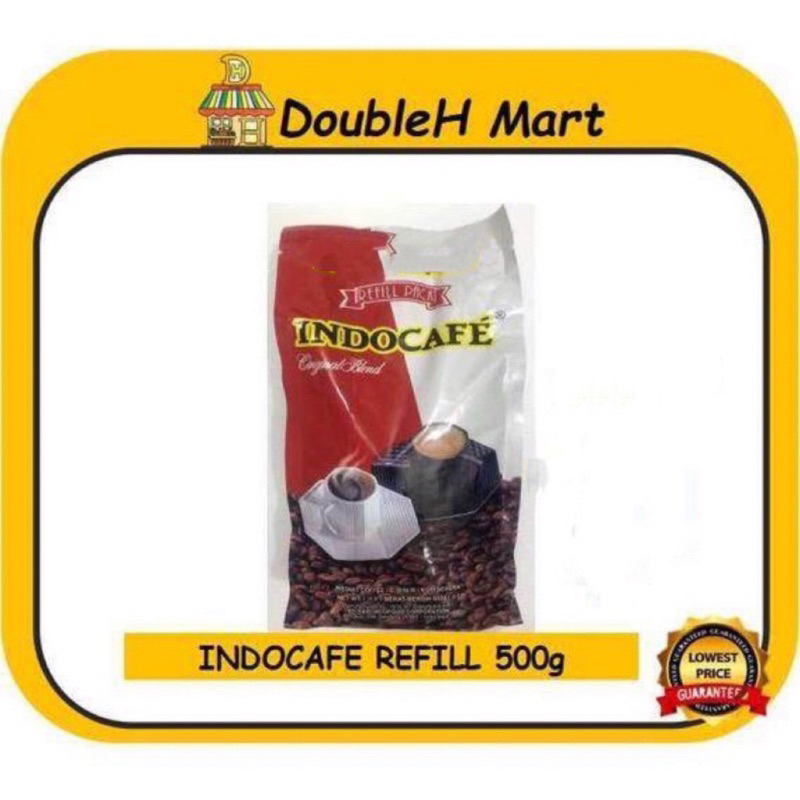 Indocafe Blend Instant Coffee Refill Pack 500g | Shopee Singapore