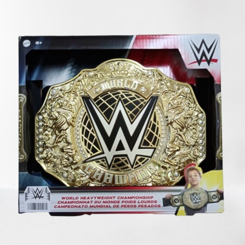 Mattel WWE World Heavyweight Championship Toy Kids Belt | Shopee Singapore
