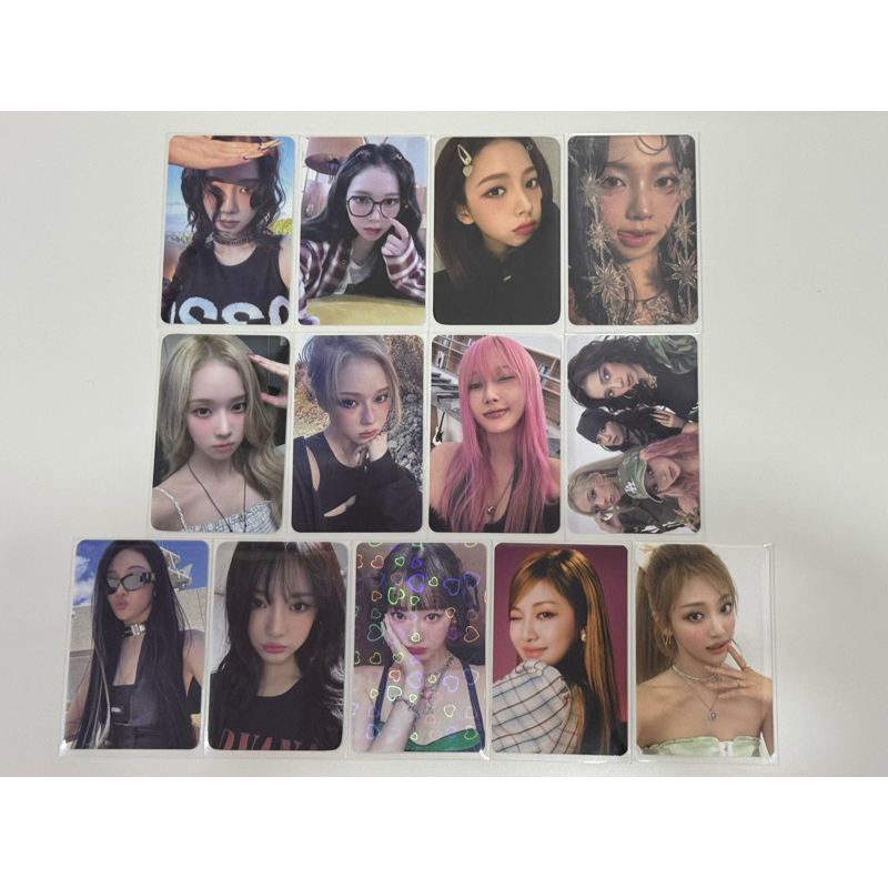 WTS Aespa Karina Giselle Winter Ning Ning Official Photocard in bulk | Shopee Singapore