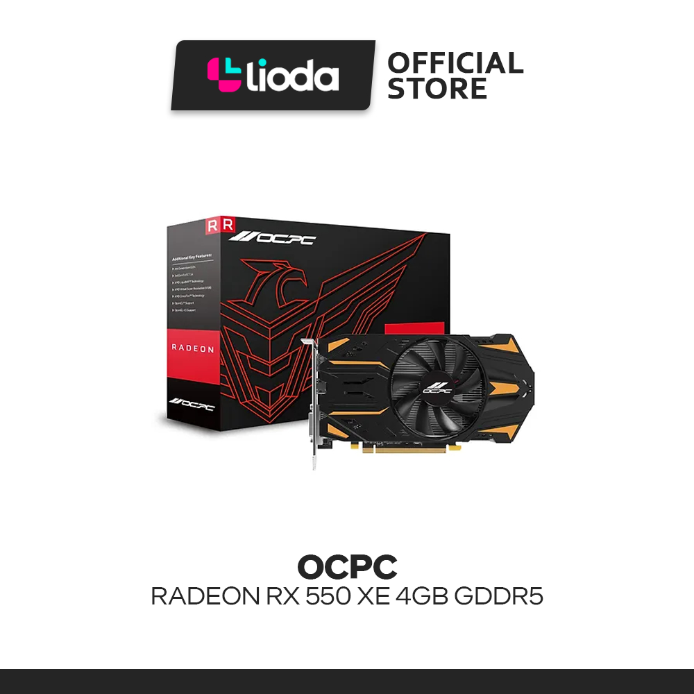 OCPC AMD Radeon RX 550 4GB GDDR5 Graphics Card | Shopee Singapore