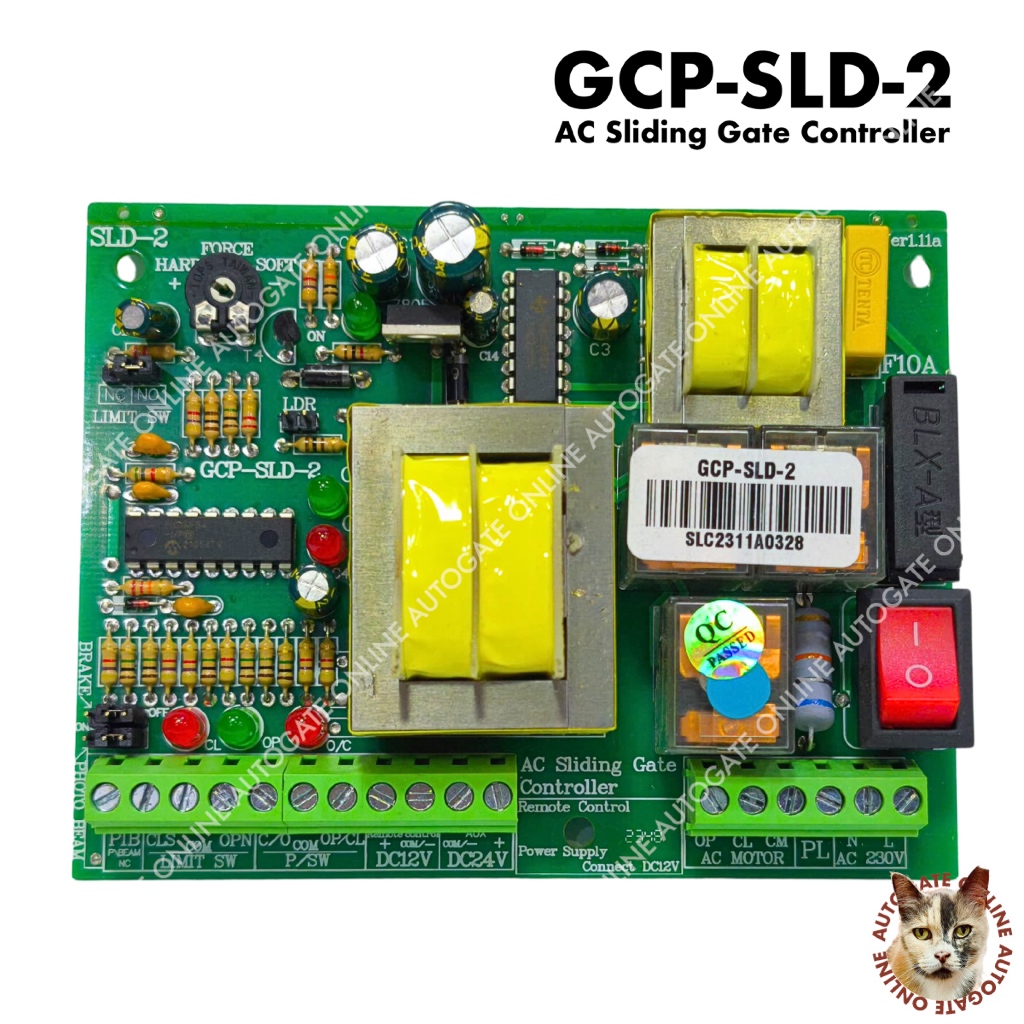 SLD2 AC Sliding gate controller GCP SLD 2 autogate system | Shopee ...