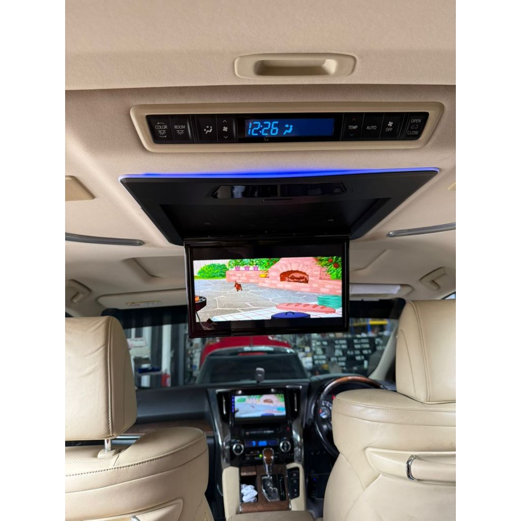 Toyota Alphard Vellfire Roof Monitor ANH 30 15.6 Inch PNP USB MP5 HDMI ...