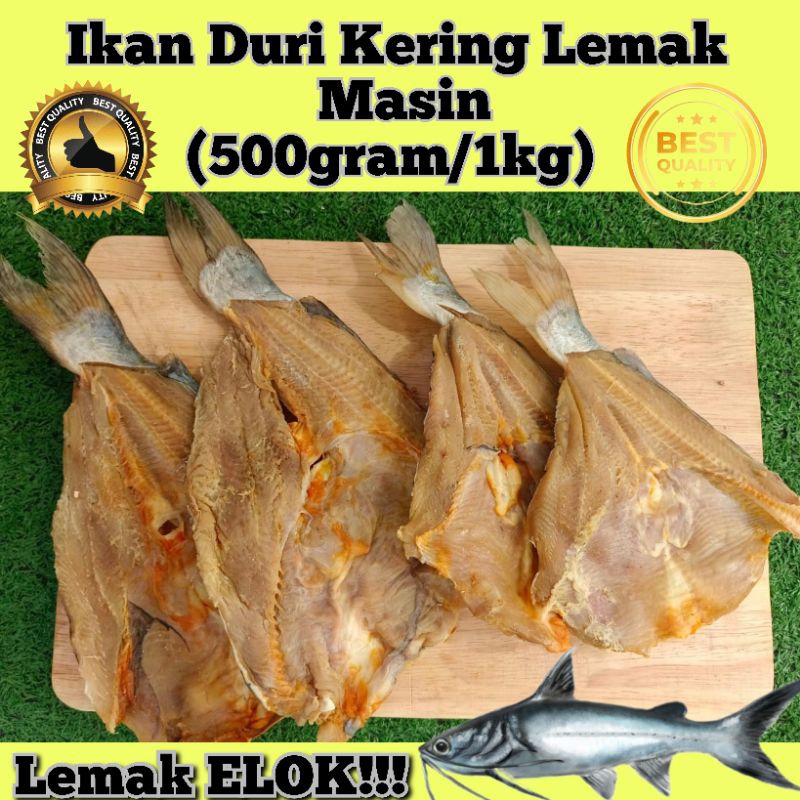 Duri FISH DRY SALTED FAT FROM NORTH 500g/1kg | Shopee Singapore