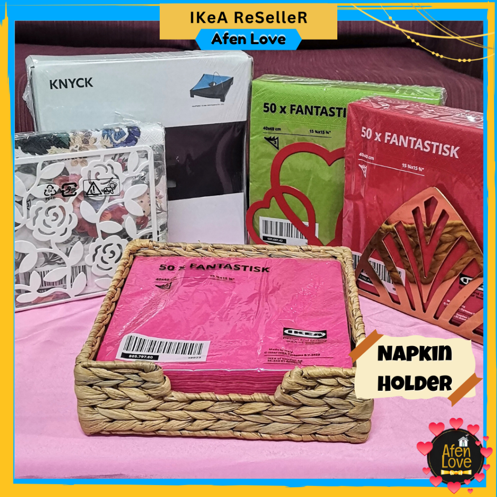 IKeA_Tissue Napkin Holder Tissue Stand / Napkin Holder Used Tissue Box ...