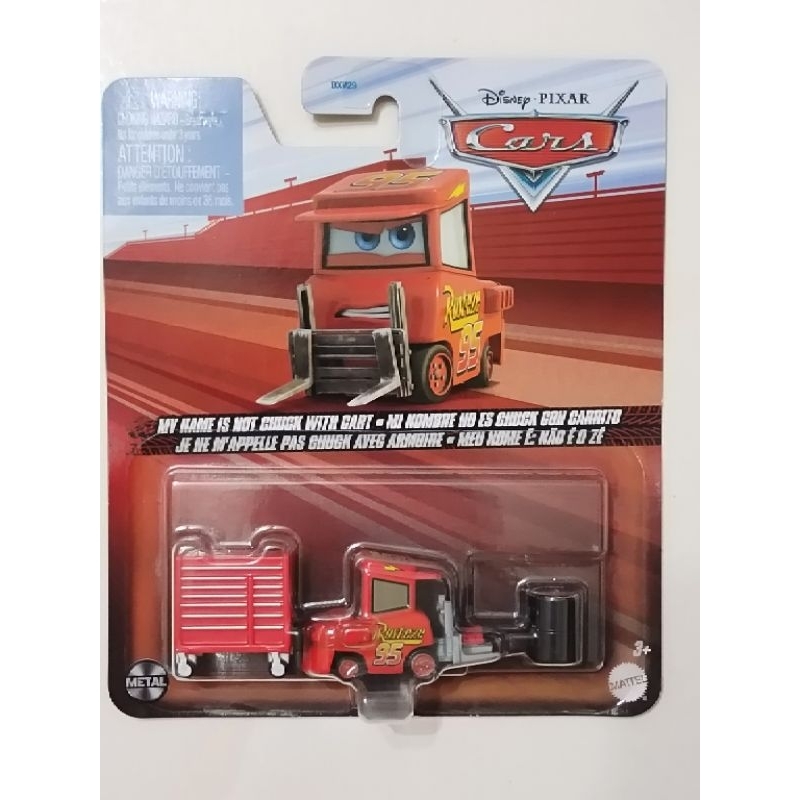 Mattel Disney Pixar Cars 2025 My Name Is Not Chuck With Cart Forklift ...