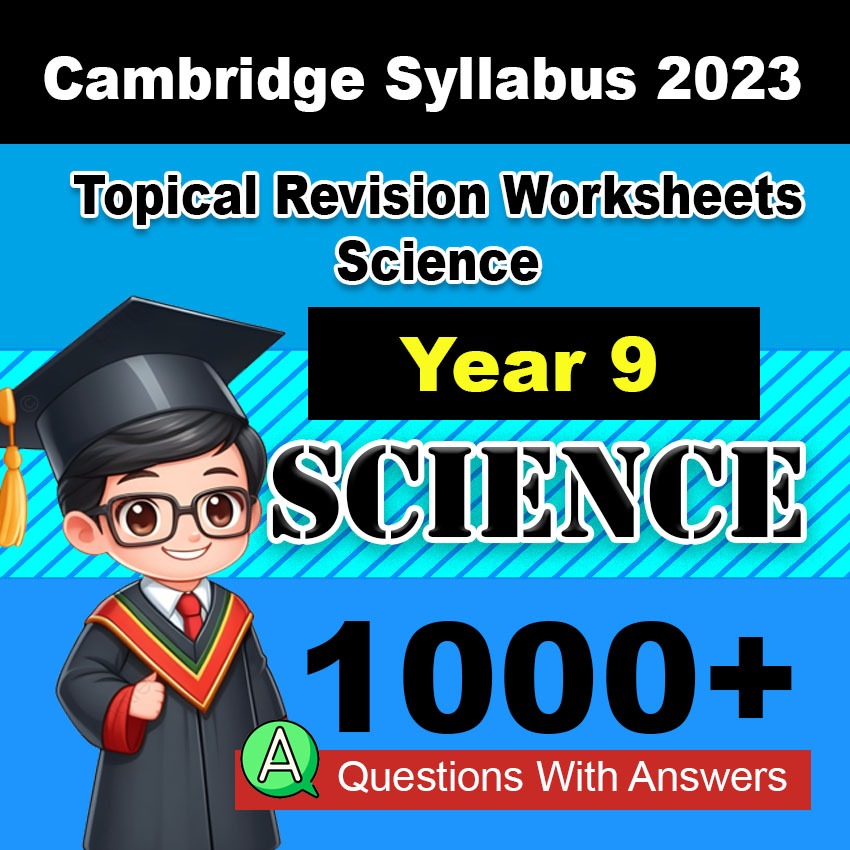 WM9 [SOFTCOPY] Cambridge Topical Practice Science Year 9 with ANSWERS ...