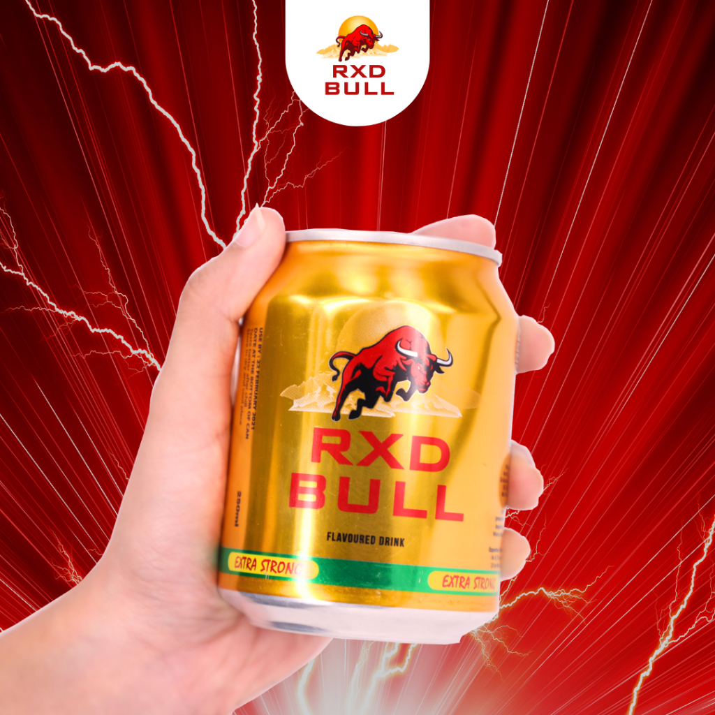 RXDBULL Energy Flavored Soft Drink Air Minuman Bertenaga 1 x 250ml ...