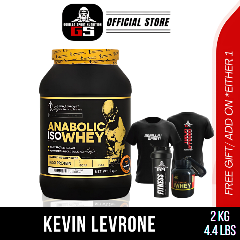 Kevin Levrone Anabolic Iso Whey Protein Whey Isolate Protein Kevin ...