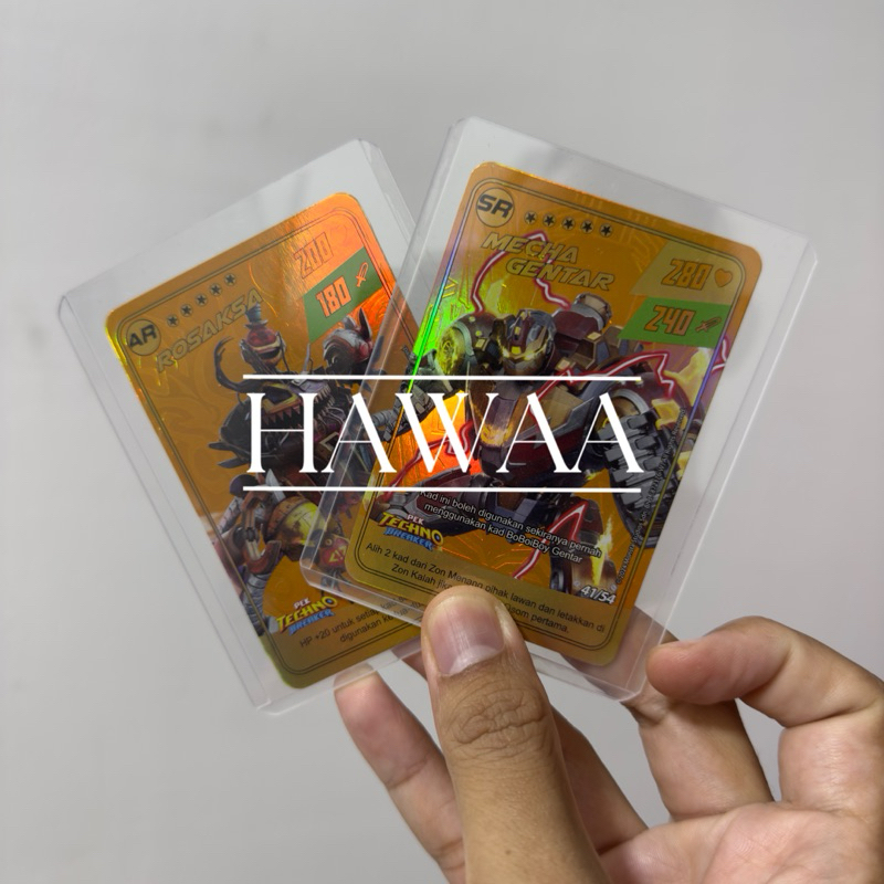 Boboiboy Monsta Galaxy Card Techno Breaker - Mecha Gentar | Shopee ...