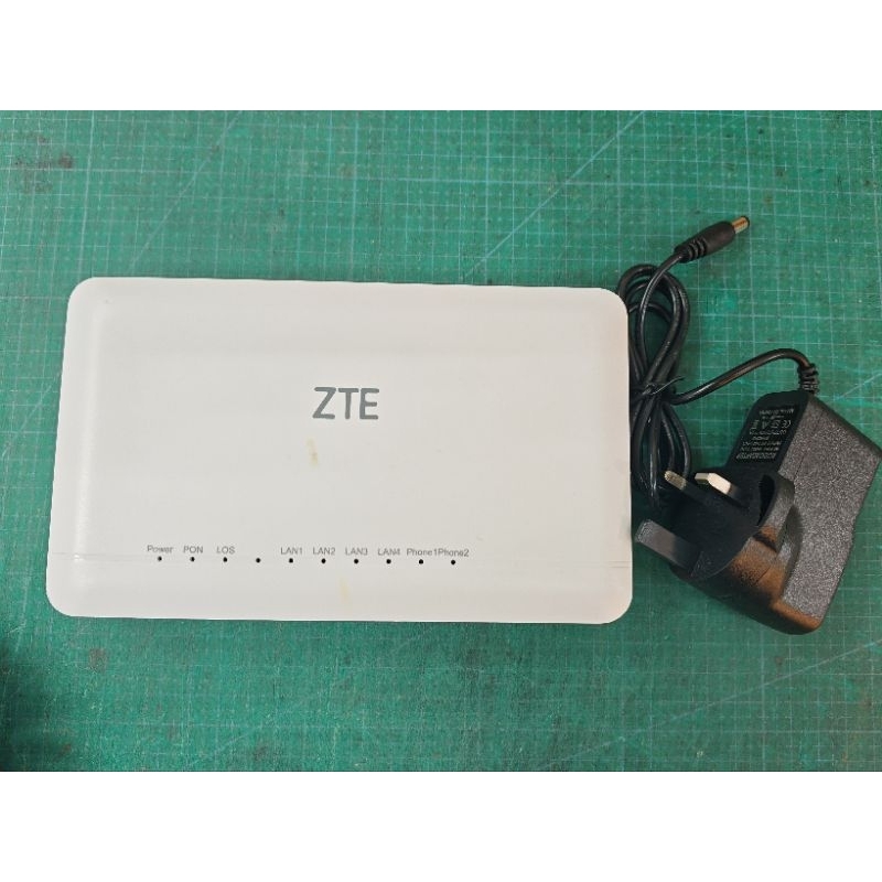 UONU ZTE GPON ONT ZXHN F620 Modem (Used) | Shopee Singapore