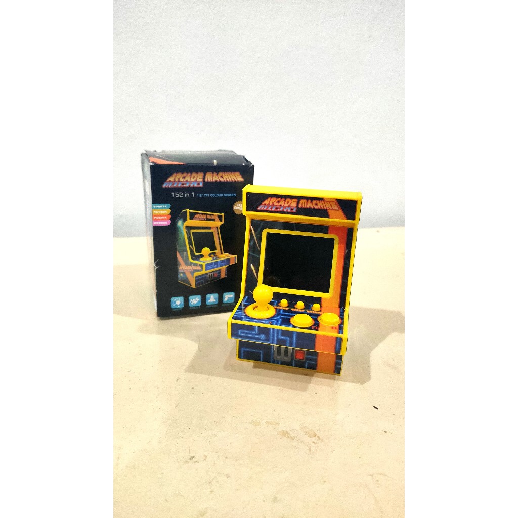 Vintage Handheld Game Machine Portable Mini Arcade 152 Classic Games ...