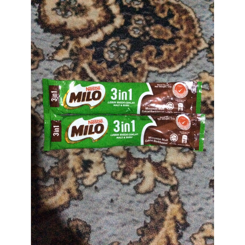 Nestle MILO 3 In 1 Activ-Go (33g x 1pcs) | Shopee Singapore