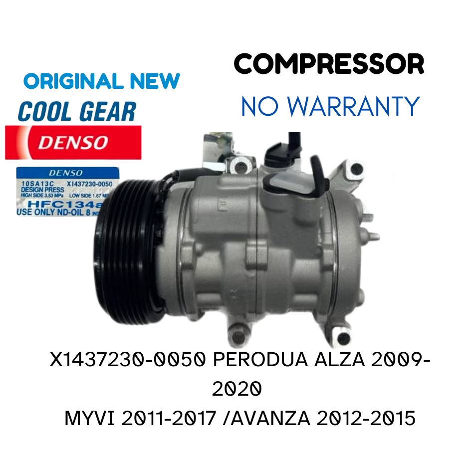Perodua Alza / Perodua Myvi / Toyota Avanza • Air Cond Compressor With ...