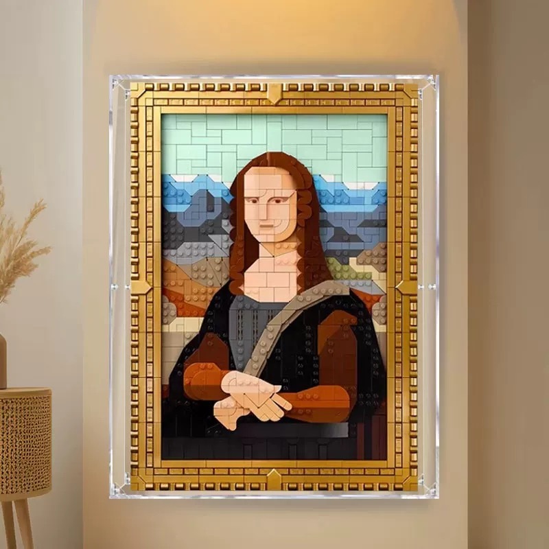 Acrylic Display Case Box ART 31213 Mona Lisa (Only display case box, No ...