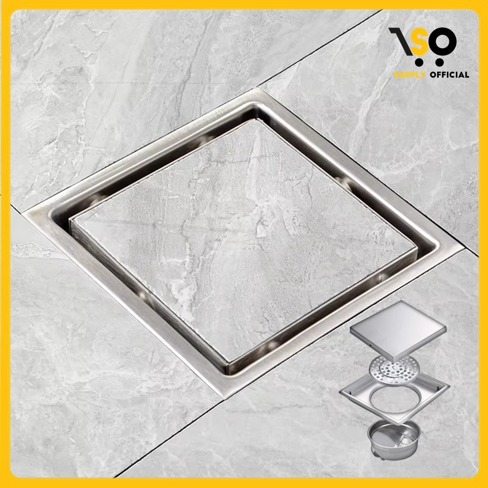 Stainless Steel Floor Trap Floor Drain | Floor Trap Floor Grating Anti ...