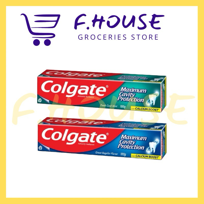 Colgate Maximum Cavity Protection Toothpaste (100g) | Shopee Singapore