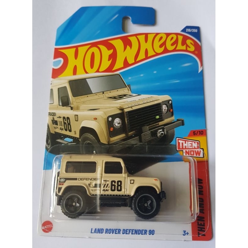 Hotwheels Land Rover Defender 90 Cream 25K | Shopee Singapore
