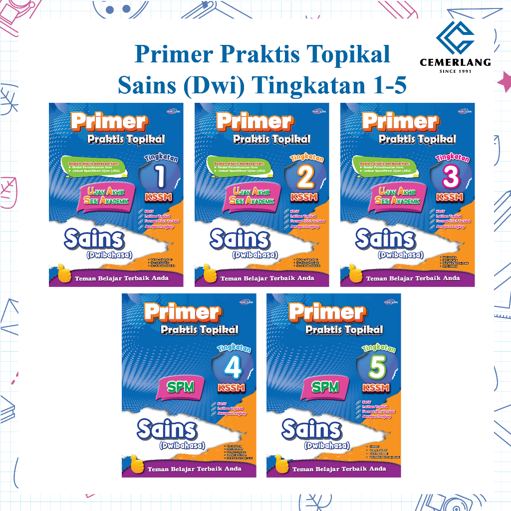Practical Primer for Science Topical [ Bilingual ] ( Form 1-5) | Shopee ...
