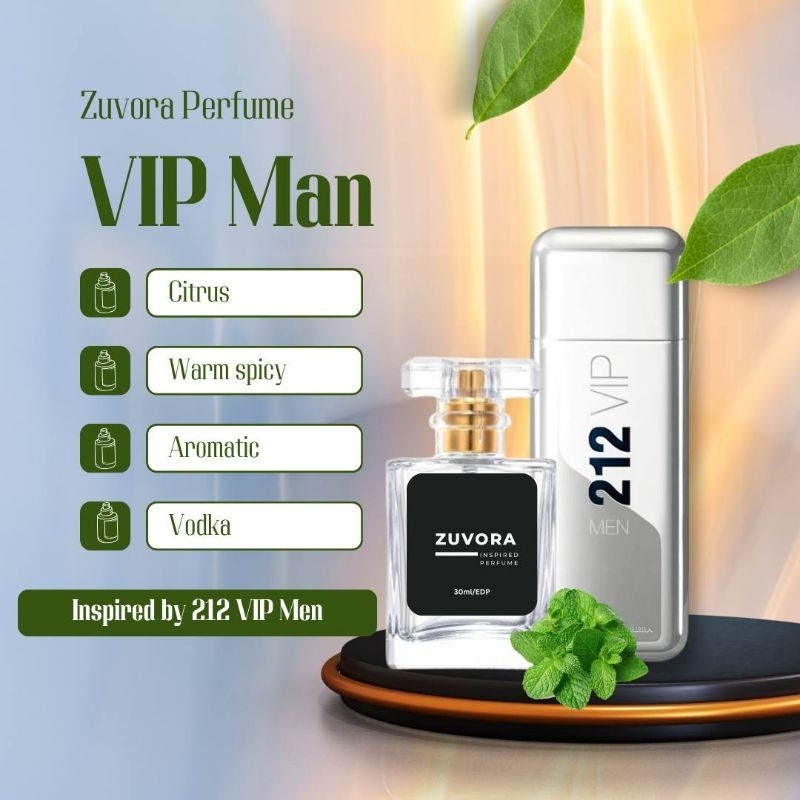 VIP MEN INSPIRED MEN PERFUME 30ML | BAU TAHAN LAMA | BAU PREMIUM ...