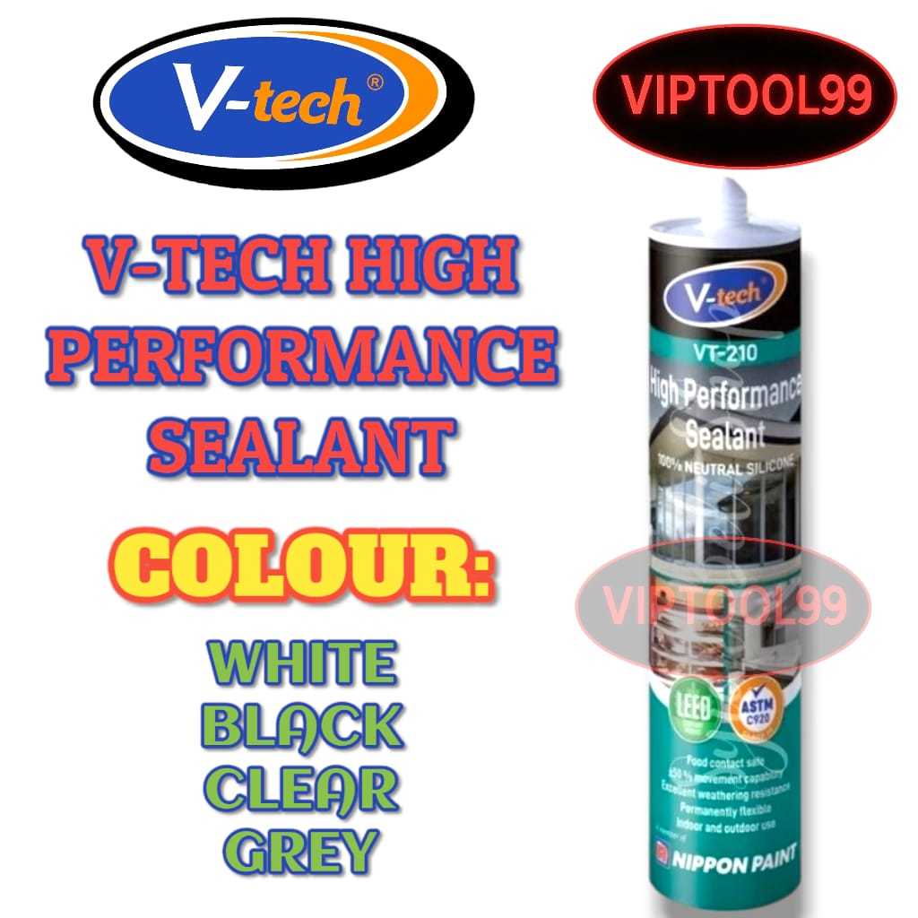 V-Tech VT-210 High Performance Sealant l Roof Gutter Cladding ...
