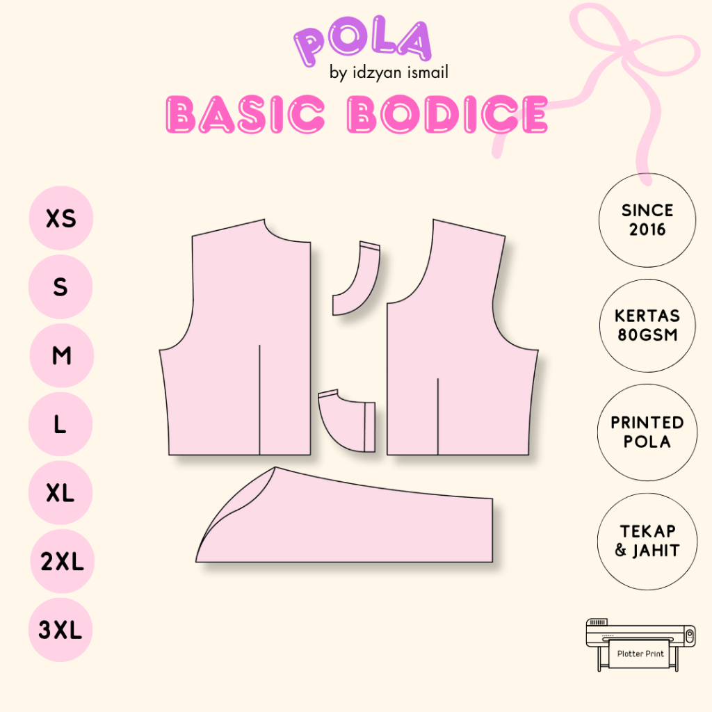 BASIC PATTERN | BASIC ADULT BODY PATTERN | BASIC BODIE SEWING PATTERN ...