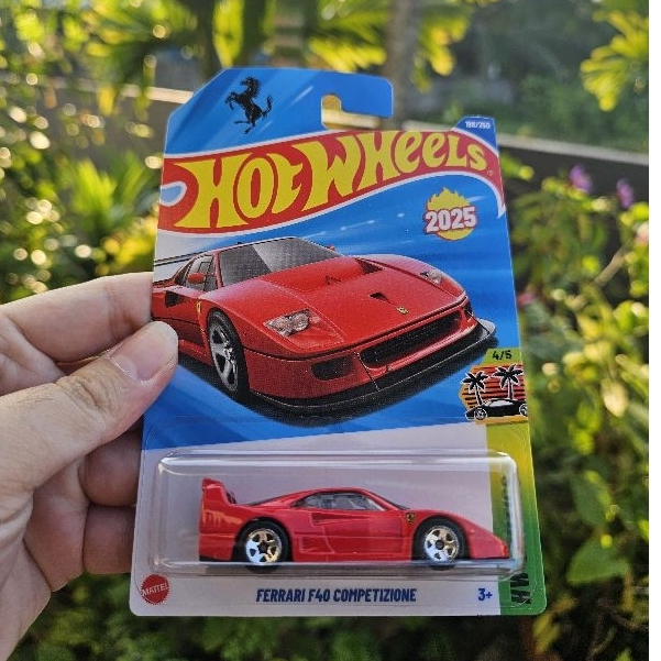 HOTWHEEL BASIC CAR 2025 - FERRARI SF40 WITH PROTECTOR | Shopee Singapore