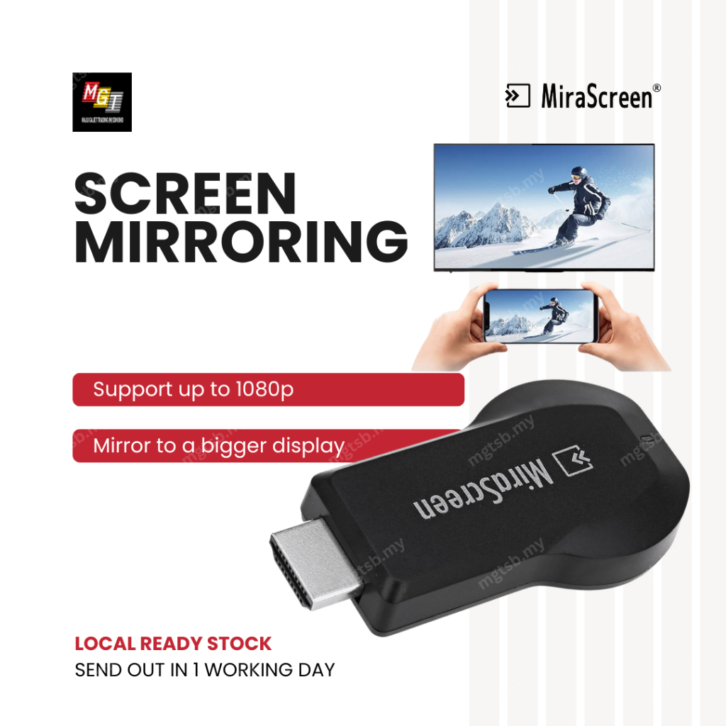 MiraScreen Screen Mirroring Wireless Display HDMI from Phone to TV ...