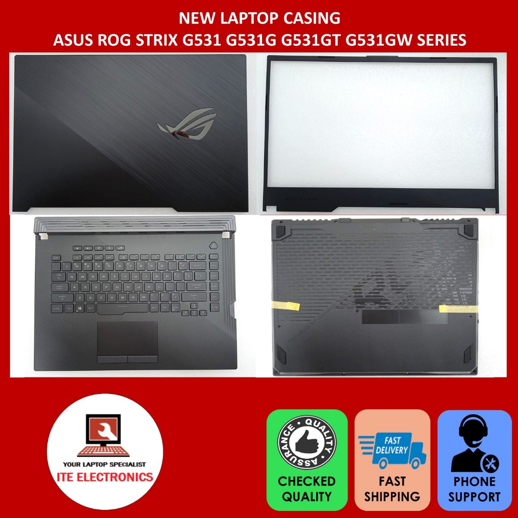 NEW ASUS ROG STRIX G531 G531G G531GT G531GW SERIES LAPTOP CASING ...