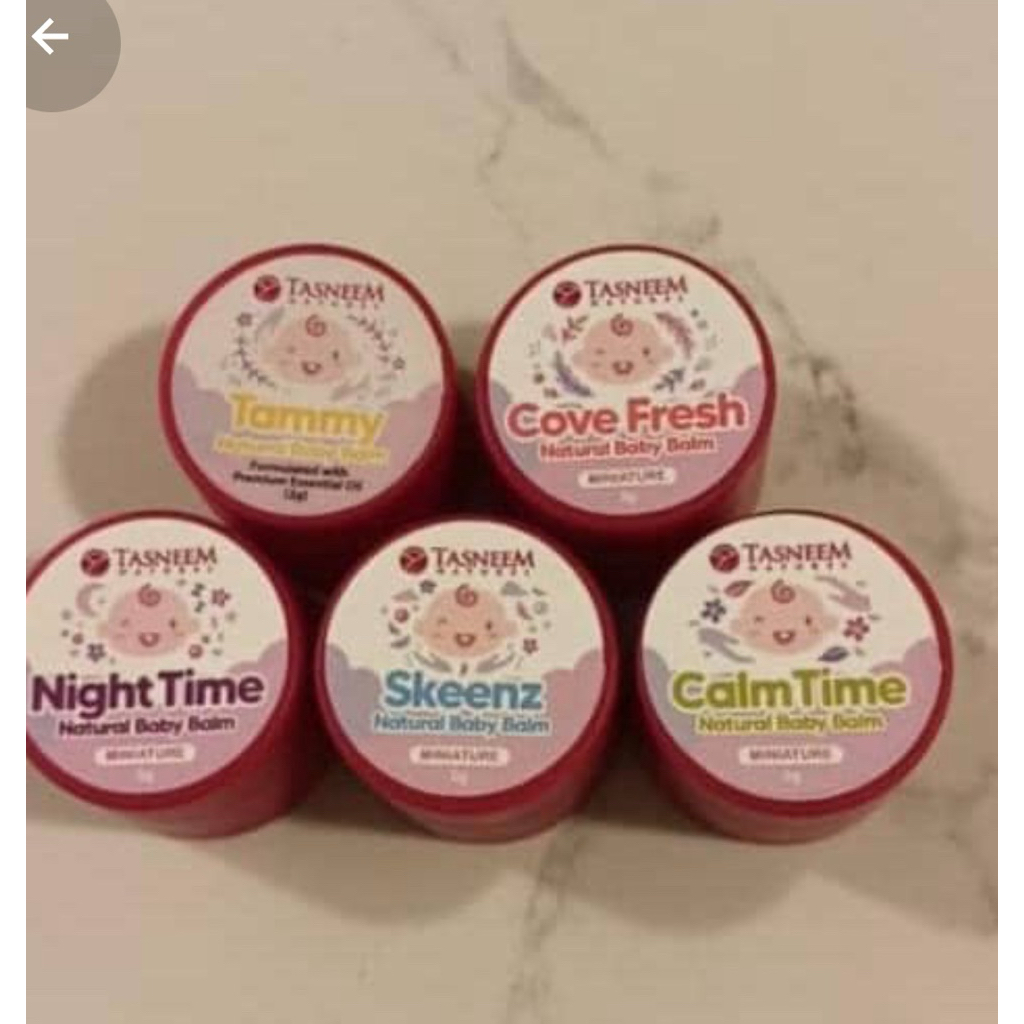 Miniature Tasneem Balm Set| Mini Balm| Tasneem Baby|Bloating|Fever ...