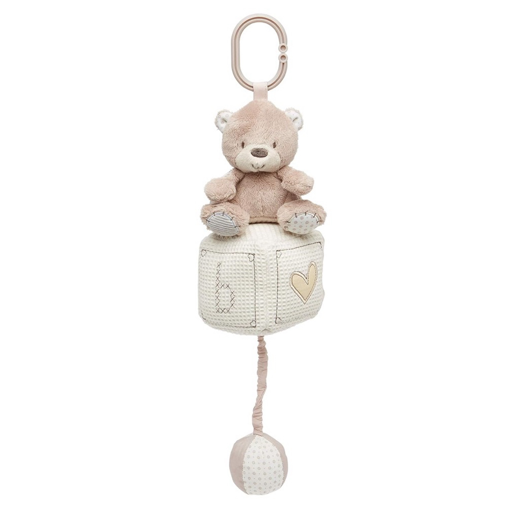 Mothercare Teddy's Toy Box Musical Pull baby kids infant plush soft toy ...