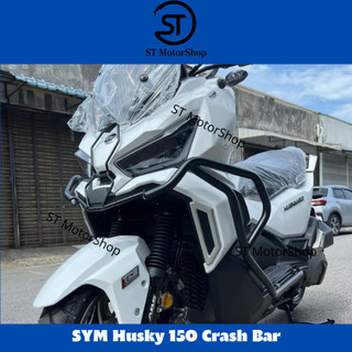 SYM Husky 150 Full Crash Bar Engine Guard Heavy Duty Crasbar Frame ...