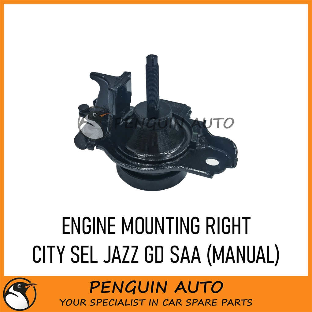 HONDA CITY SEL JAZZ GD SAA MANUAL ENGINE MOUNTING RIGHT 50826-SEL-E01 | Shopee Singapore